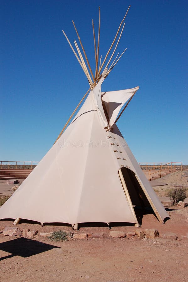 Native American Indian TeePee Stock Photo - Image of native, culture ...