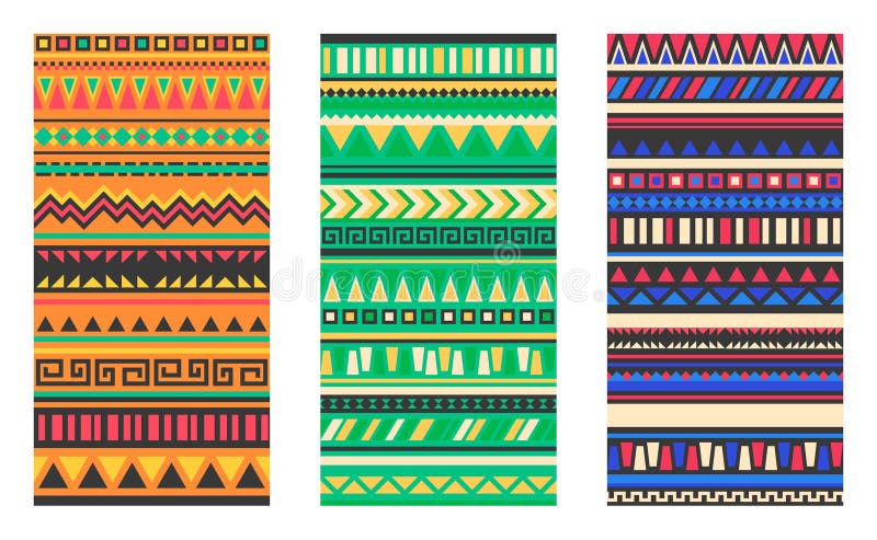 Indian Tent Cloth Pattern Seamless Pattern Gift Wrap Wallpaper Stock ...