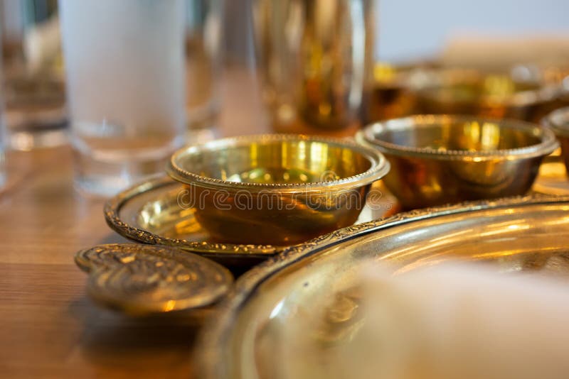 Indian thali tableware stock photo. Image of home, kitchen - 306222266
