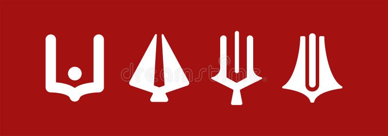 Indian Tilak Design Collection of Holy Forehead Marks for Worship Stock ...