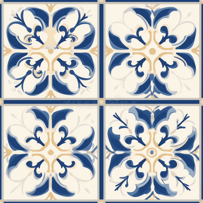 Indian Tile Pattern Stock Illustrations – 114,196 Indian Tile Pattern ...