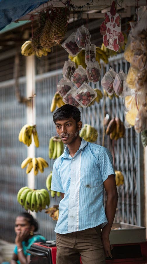 Indian trader editorial stock image. Image of subcontinent - 34000489