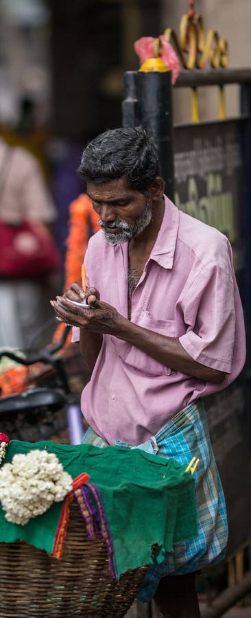 Indian trader editorial photography. Image of selling - 34000497