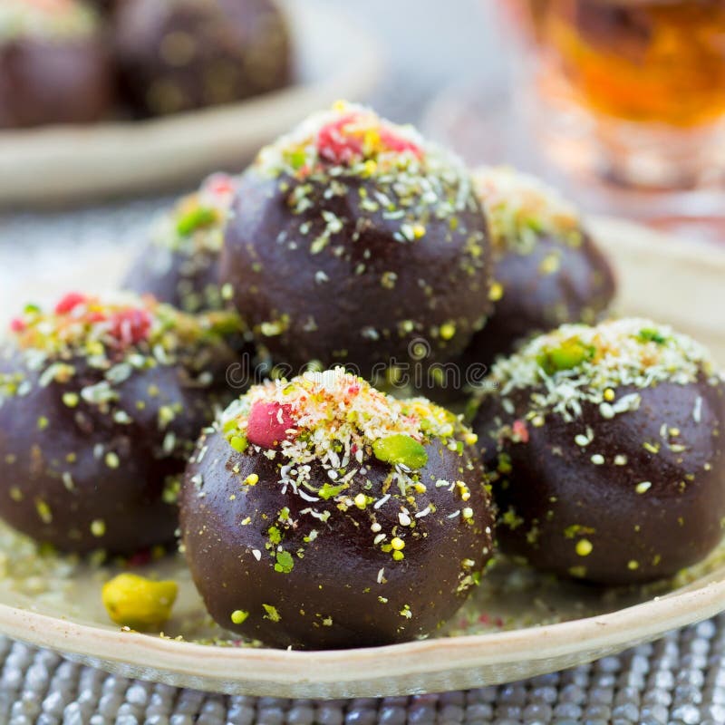 Sweet food Gulab Jamun stock illustration. Illustration of indian ...