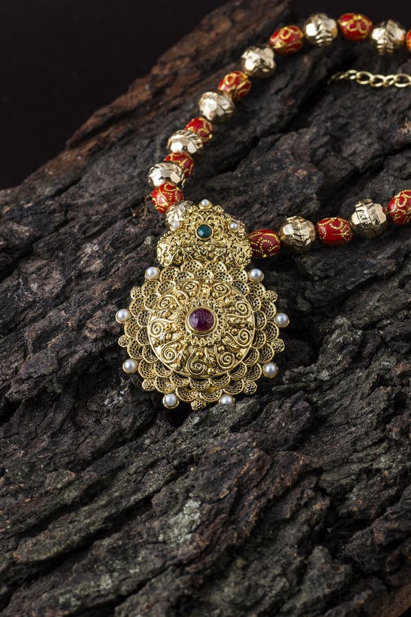 Indian Traditional Jewellery Stock Photo - Image of bridal, elegant ...