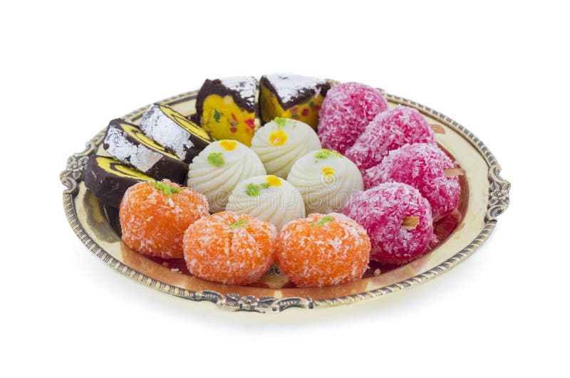 Mix Sweet Food stock photo. Image of isolated, chumchum - 105488692