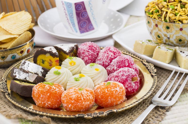 Mix Sweet Food stock image. Image of chumchum, healthy - 105489469