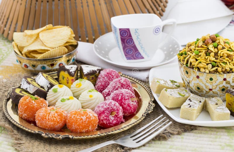 Mix Sweet Food stock image. Image of chumchum, cooked - 105489473