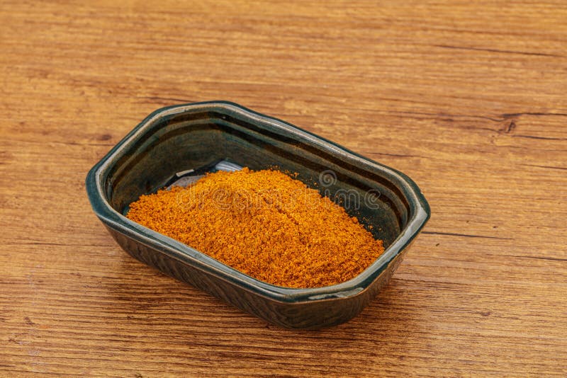 Indian Traditional Spices - Curry Powder Stock Photo - Image of ...