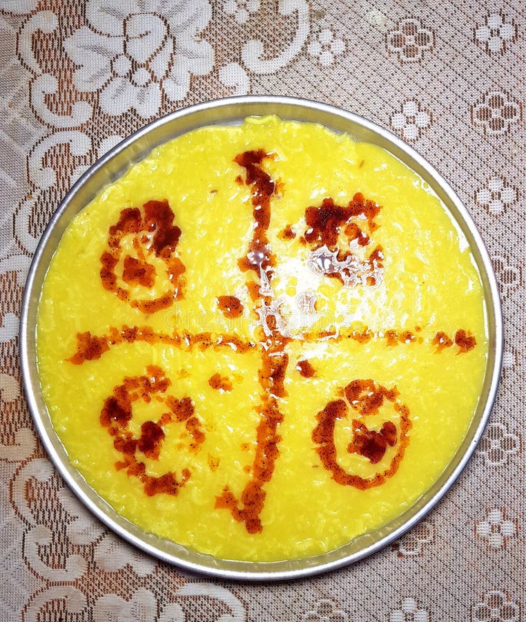 Indian Traditionaly Khichari Stock Image - Image of khichuri, dish ...