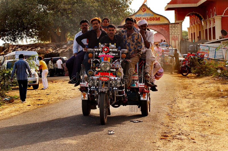 Indian Transportation editorial stock image. Image of dailylife - 26784799