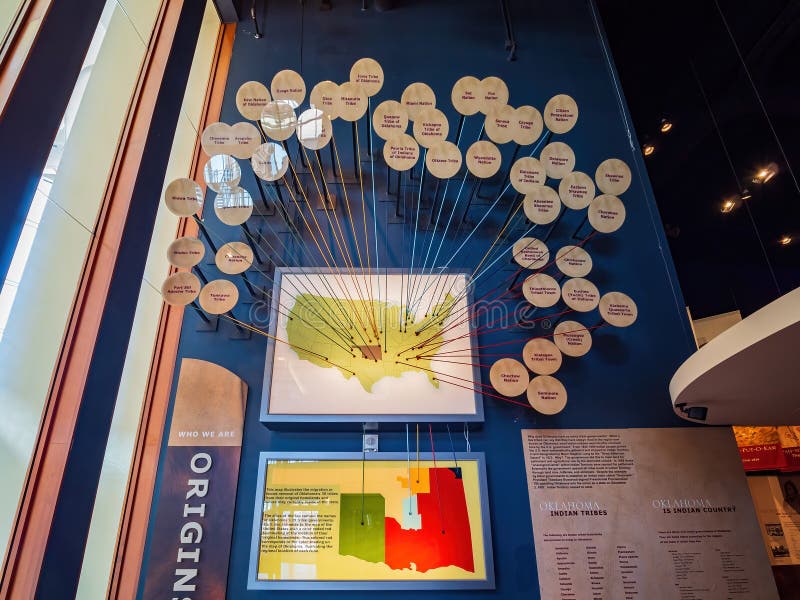 Map Oklahoma Indian Tribes Stock Photos - Free & Royalty-Free Stock ...