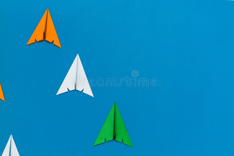Indian Tricolor Paper Rocket Crafts Stock Photos - Free & Royalty-Free ...
