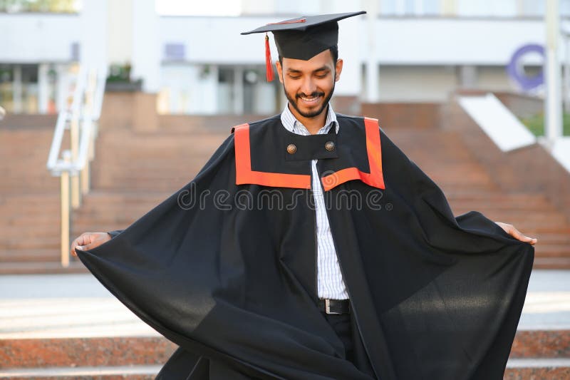 Indian Guy Graduation Gown Stock Photos - Free & Royalty-Free Stock ...
