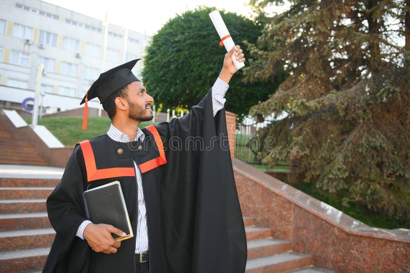Indian Guy Graduation Gown Stock Photos - Free & Royalty-Free Stock ...