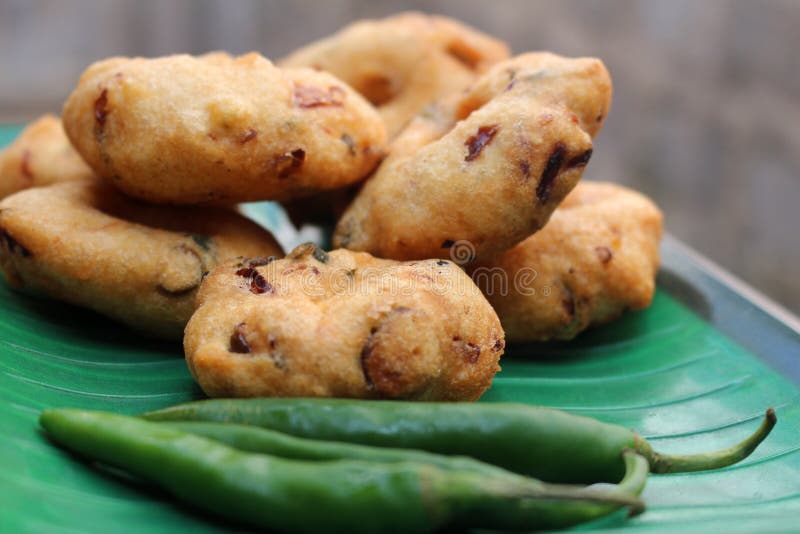 Indian vada stock photo. Image of fritter, crispy, food - 36362380