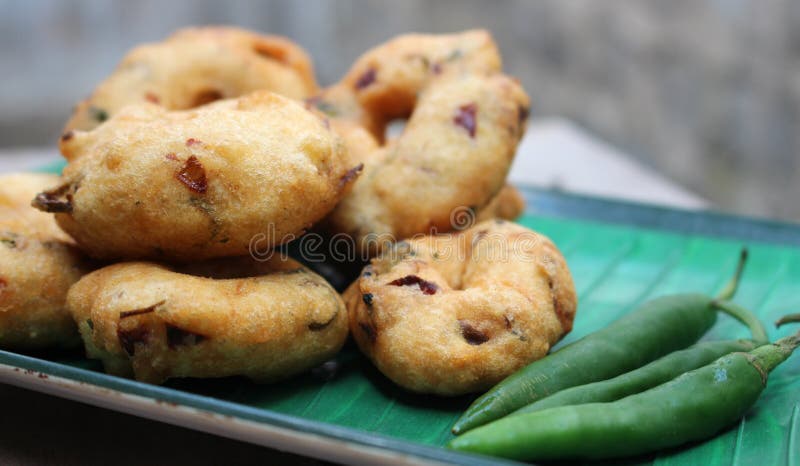 Indian vada stock photo. Image of chilli, food, chutney - 36362522