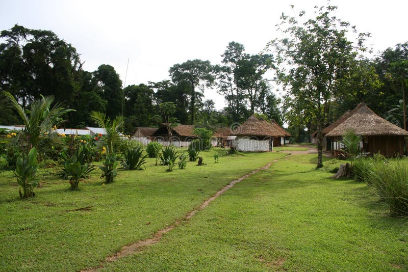 Indian Village stock image. Image of landscape, road - 20593251