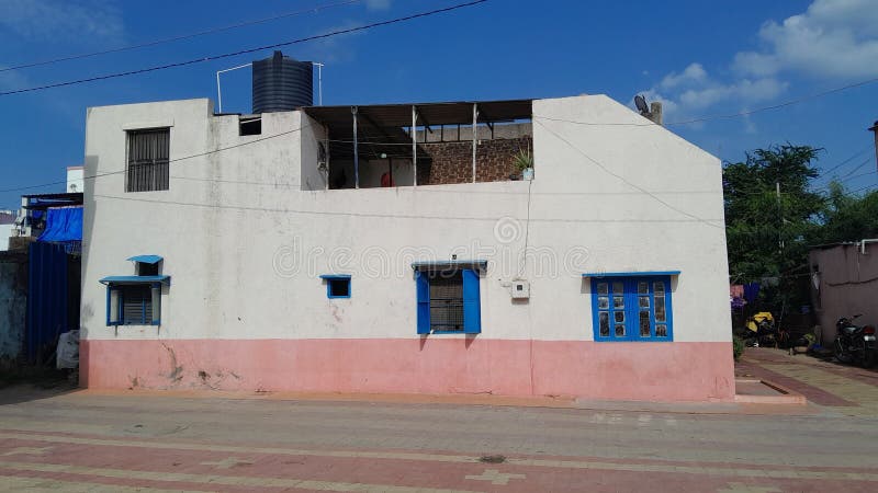 Indian Village house stock photo. Image of city, street - 290586144