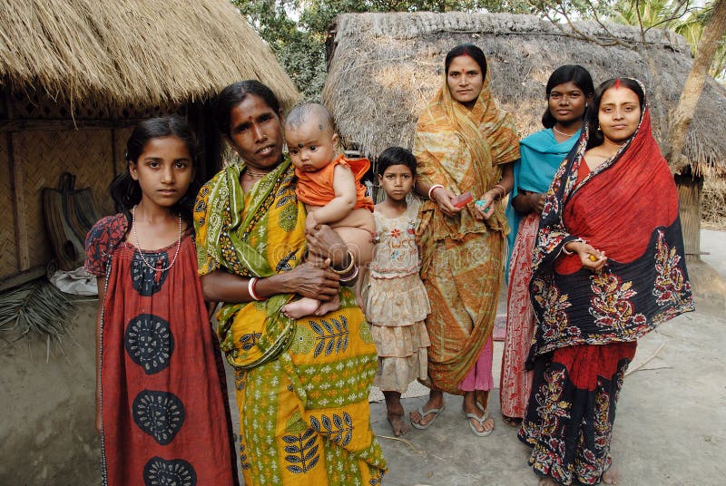 Indian Village life editorial stock image. Image of women - 18326669