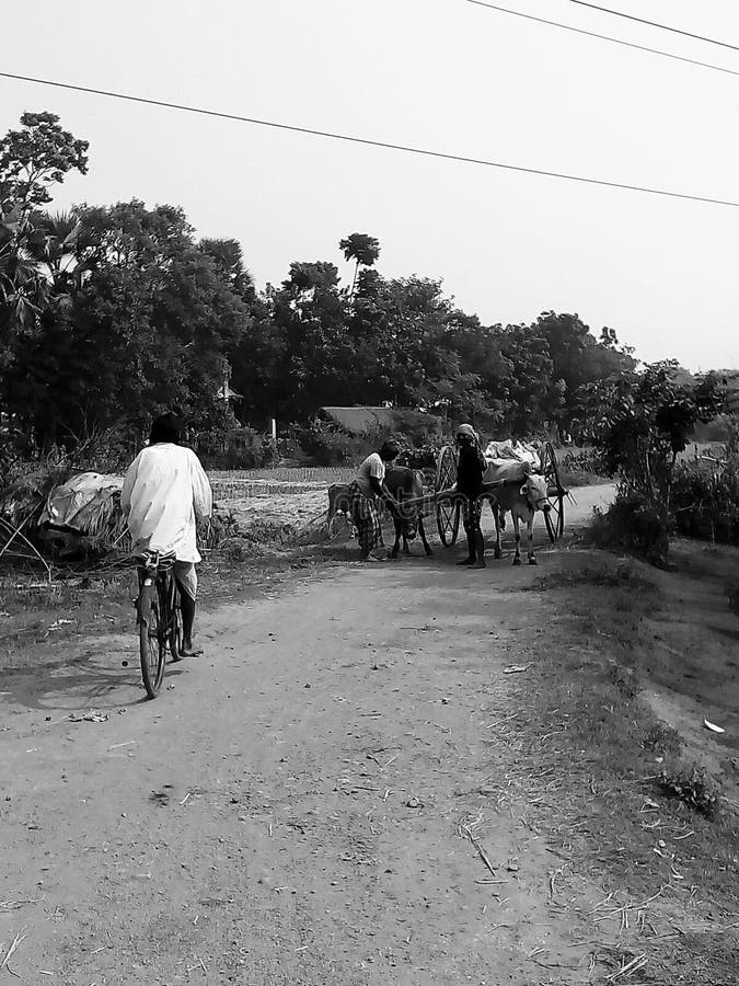 Indian Village Side View editorial stock image. Image of indian - 140286314