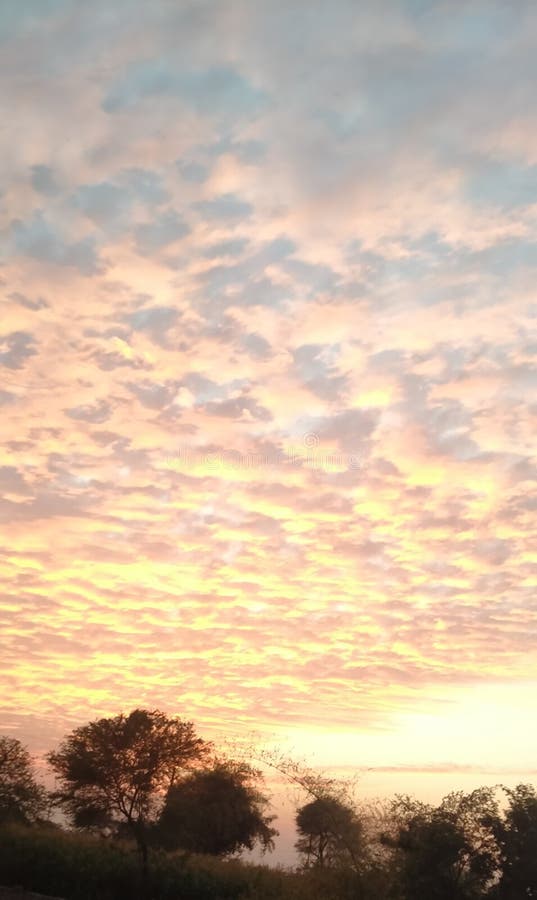 Indian Village Sun Senari Picture Stock Photo - Image of indian ...