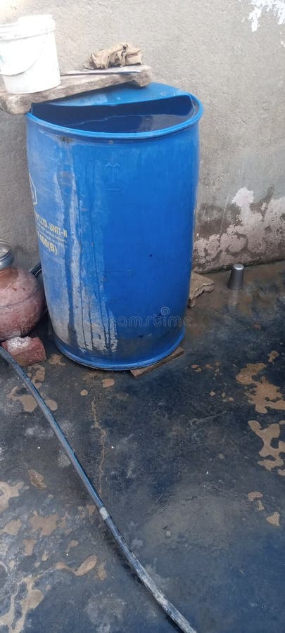 Indian Village Water Storage Stock Photo - Image of water, storage ...