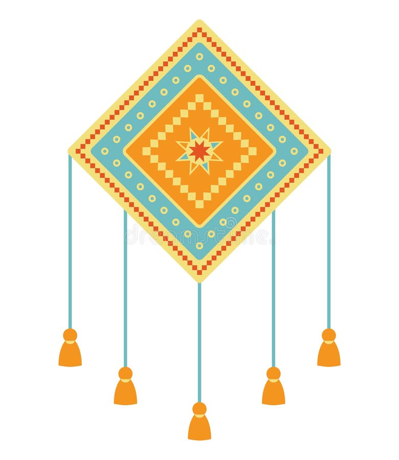 Indian wedding decoration stock vector. Illustration of flower - 357595446