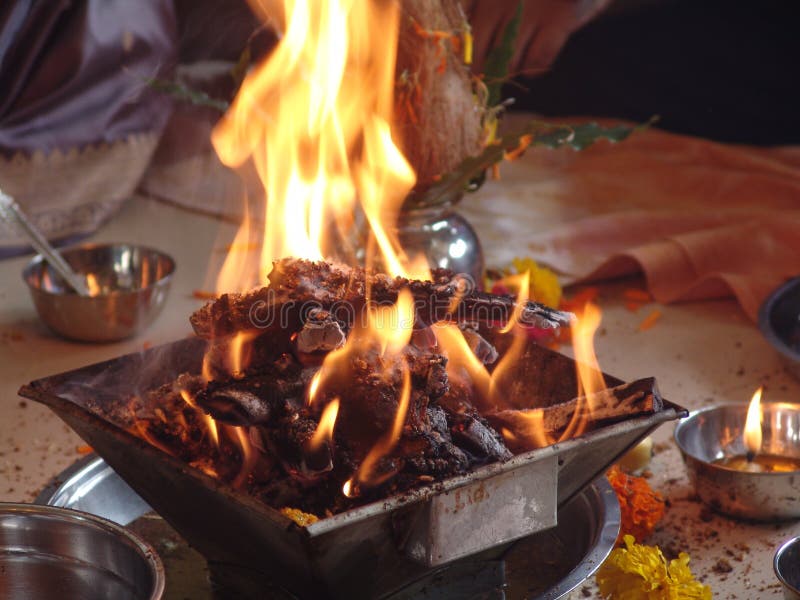 Hindu prayer ritual stock photo. Image of indian, pradesh - 26082774