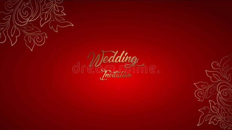 Invitation. Animated Text Appearing and Disappearing Alpha Channel ...