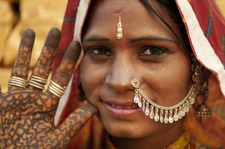 Indian woman stock image. Image of poor, bride, exoticism - 23371431
