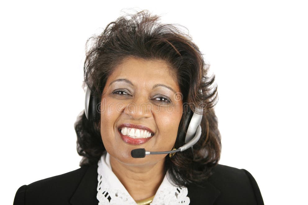 Indian Woman - Customer Service Stock Image - Image of immigration ...