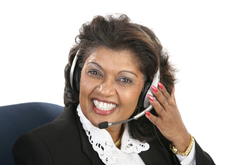 Indian Woman - Friendly Service Stock Photo - Image of isolated, market ...