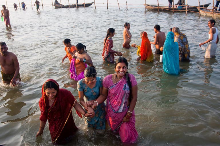 110 Indian Women Swimming River Stock Photos - Free & Royalty-Free ...