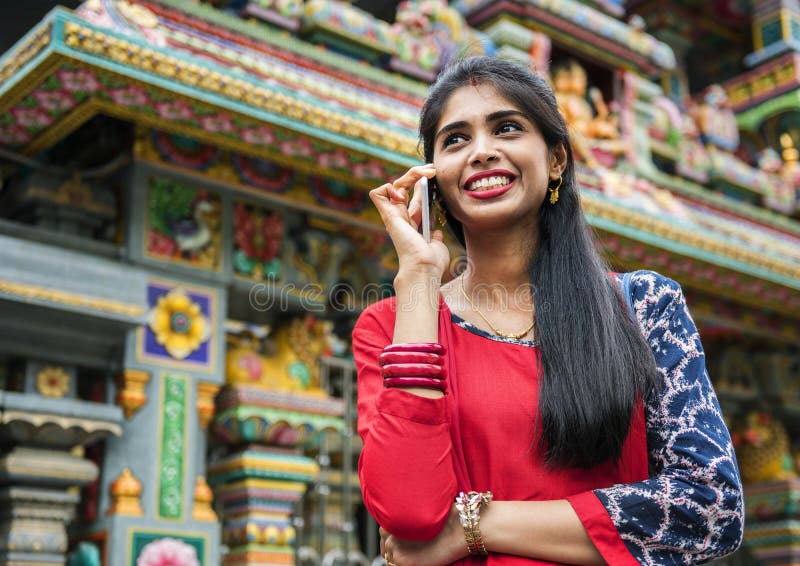 Indian People Using Mobile Phone Stock Image - Image of pakistan ...