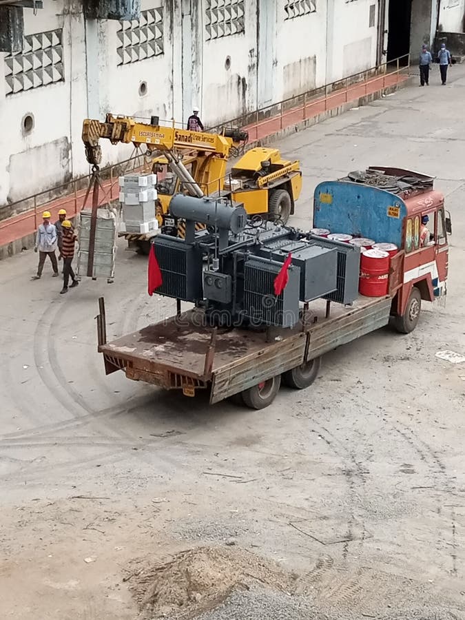Indian Work in Paper Industry Editorial Stock Image - Image of truck ...