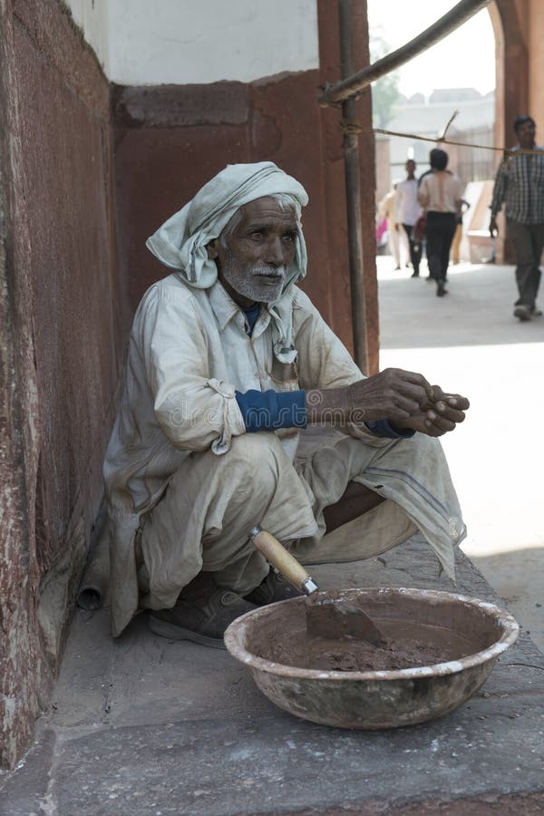 Indian Worker Teamwork Male Working with Women Engineer Talking ...
