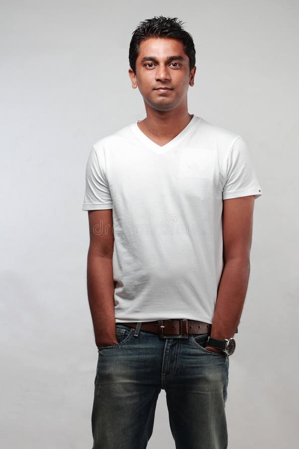 Indian young man stock image. Image of cool, expressive - 53532667