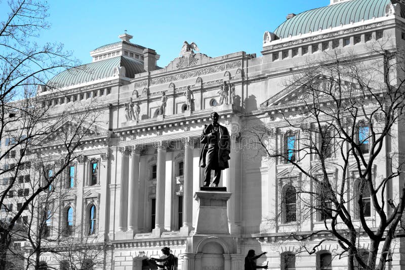 Indiana Capital stock image. Image of city, state, legislature - 40254163