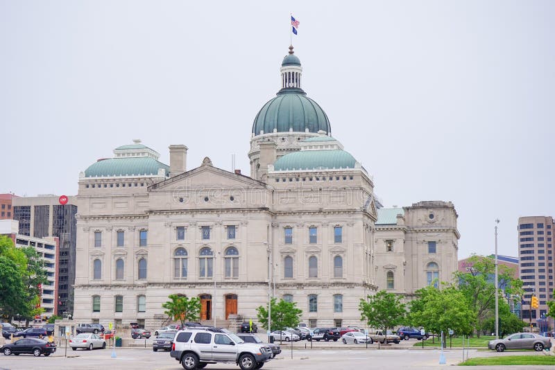 Indiana Government Center: Entrance Editorial Stock Image - Image of ...