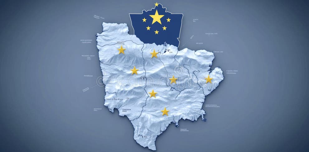 Indiana Made Barcode Map Highlighting State Pride, Product Origin, and ...