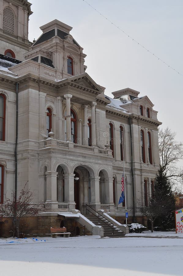 Indiana State Capitol Dome Interior Stock Image - Image of abstract ...