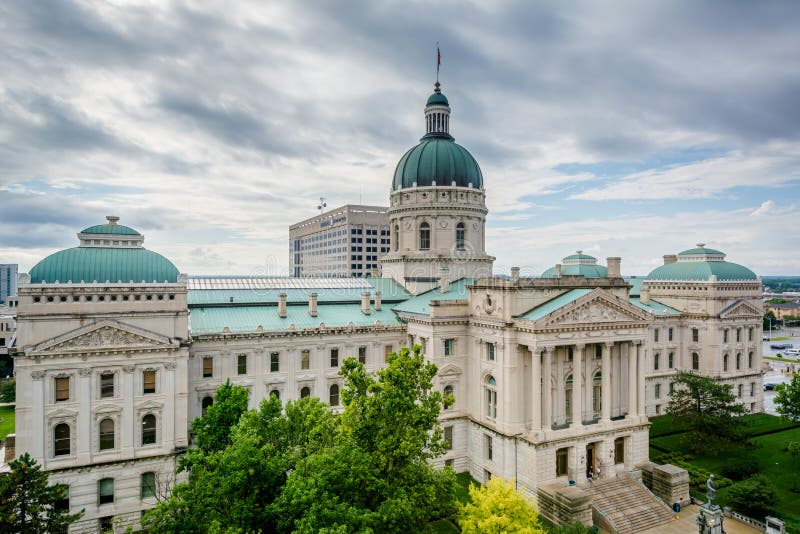 The Indiana State House in Indianapolis, Indiana Editorial Photo ...