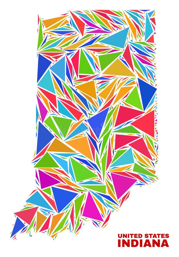 Indiana State Shape Stock Illustrations – 1,148 Indiana State Shape ...