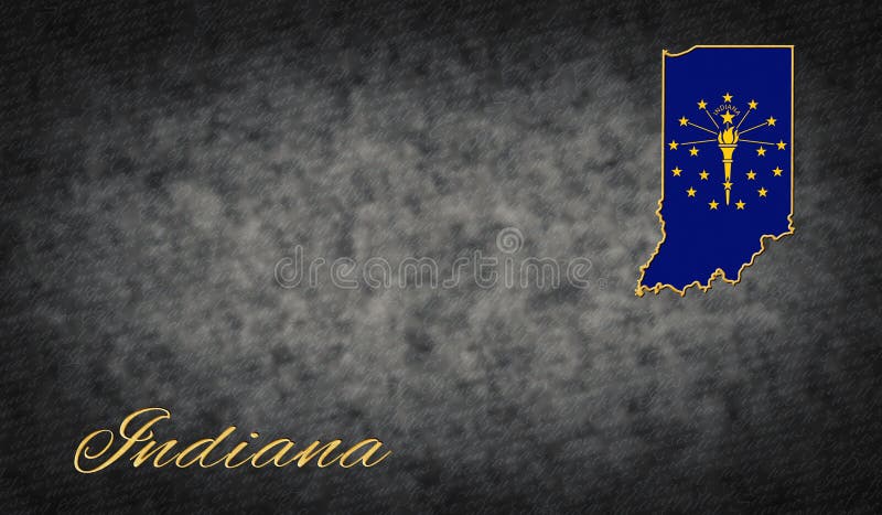 Illinois Symbols, Map of Illinois Stock Image - Image of folklore ...