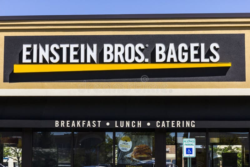 Einstein Bros. Bagel Restaurant Editorial Photo - Image of sunny, warm ...