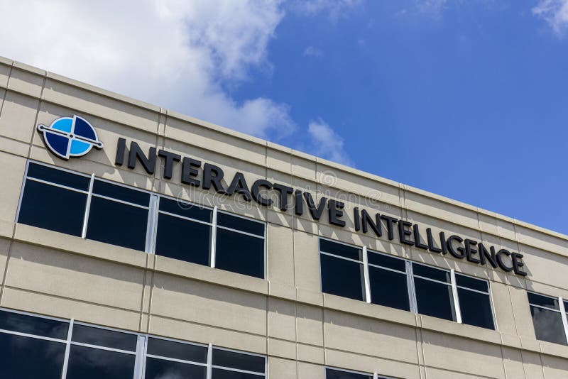 Indianapolis - Circa September 2016: Interactive Intelligence Corporate ...