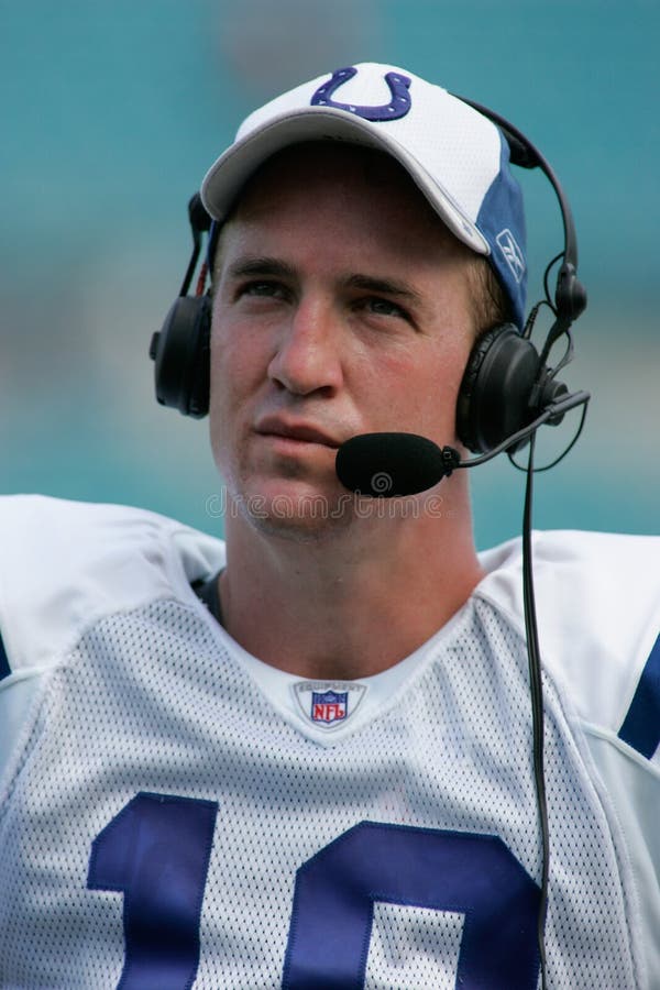Peyton Manning Indianapolis Colts Editorial Photo - Image of ...