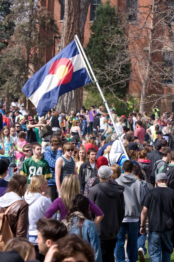 Indicador De Colorado En El Día 420 Imagen editorial - Imagen de droga ...