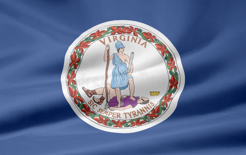 Escudo De Armas Del Estado De Virginia (Estados Unidos De AmÃ©rica ...